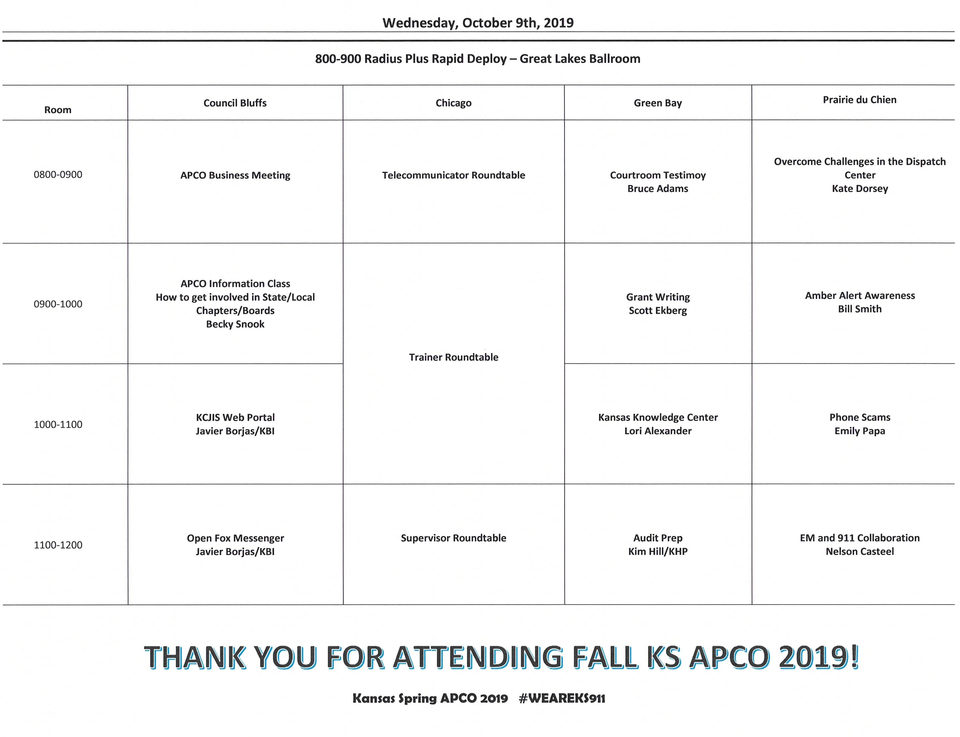 08272019-draft-schedule_003 – KANSAS APCO CHAPTER