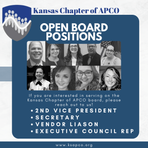 Open Board Positions for Election – KANSAS APCO CHAPTER